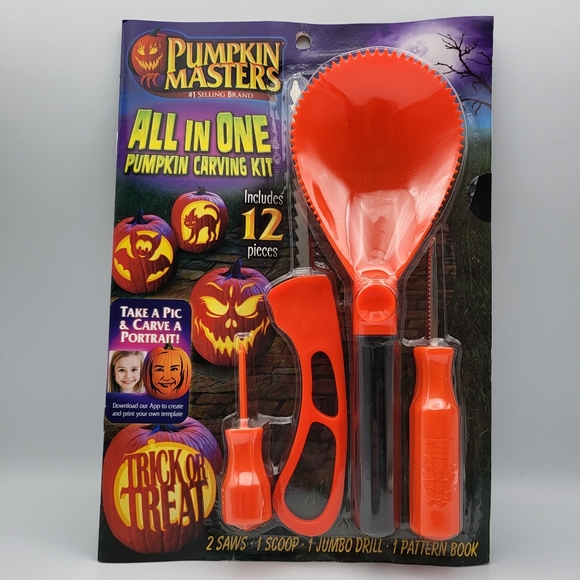 Holiday | New 12 Piece Pumpkin Masters All In One Pumpkin Carving Kit | Poshmark